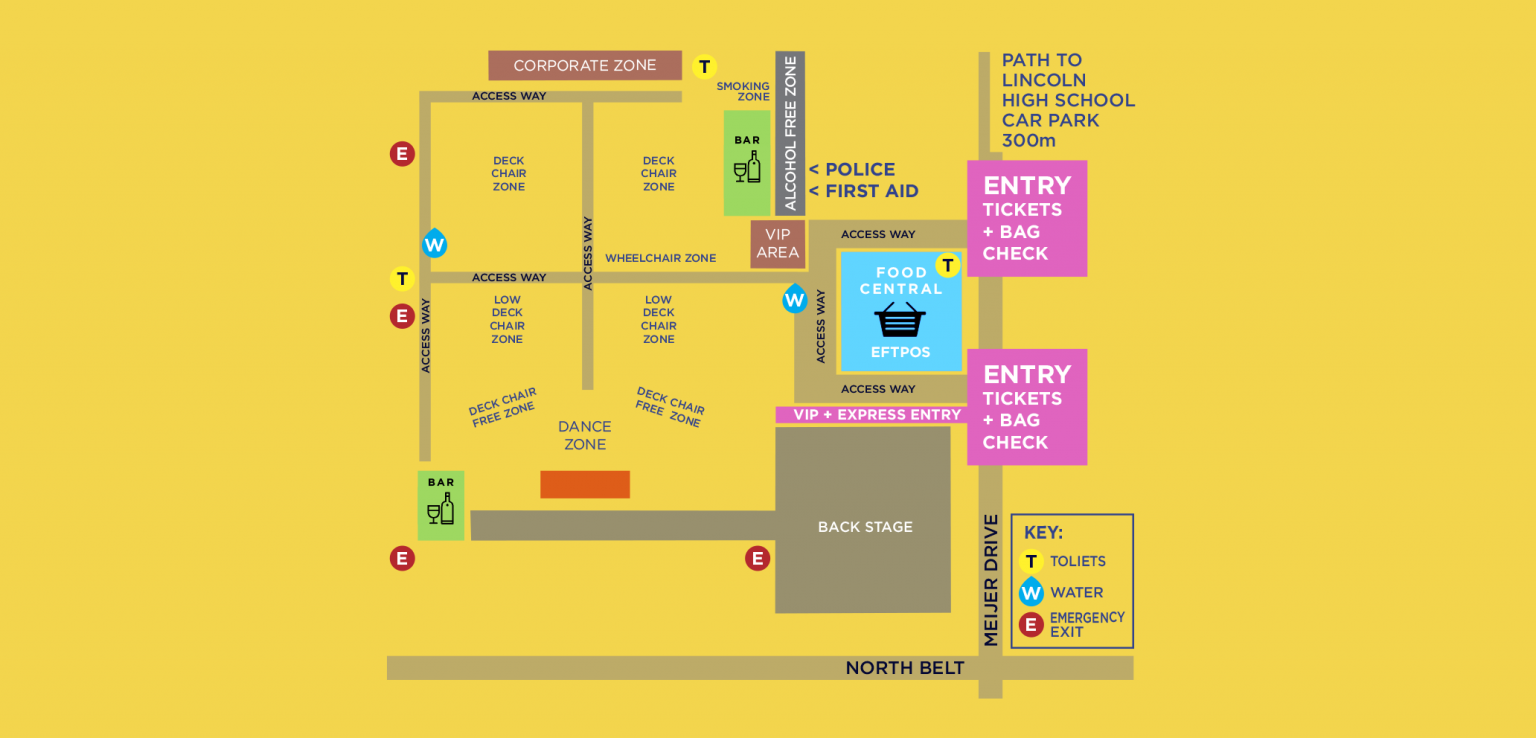Venue Map - Selwyn Sounds 2022